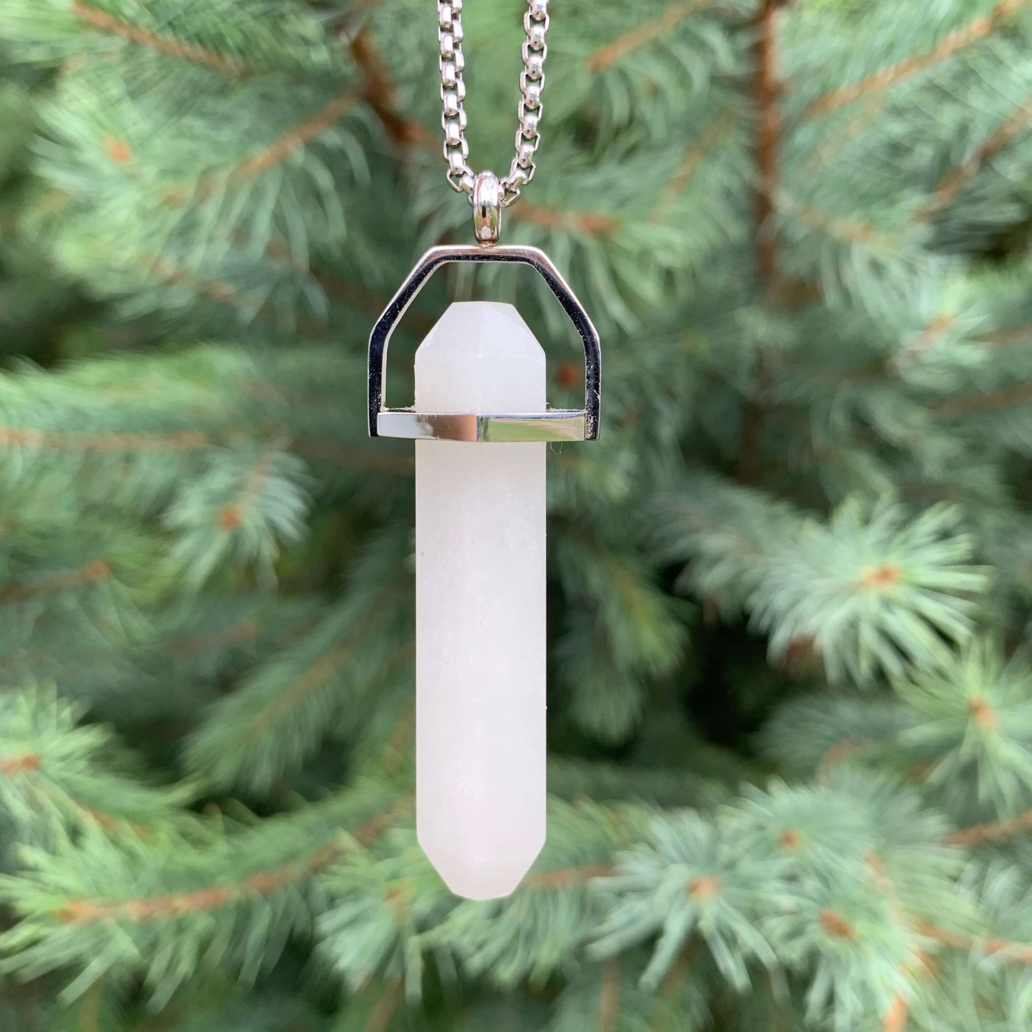 Healing Crystals Co. | Anxiety Necklace | Mindful Breathing Necklace ...