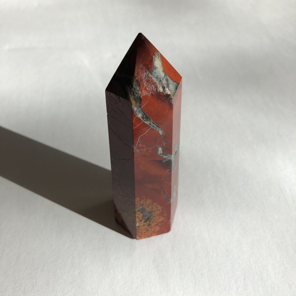 Red Jasper Point | Healing Crystals Co.